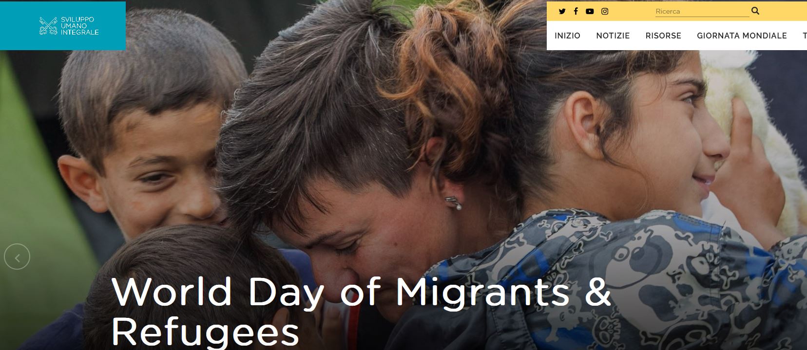 Tema de la 109ª Jornada Mundial del Migrante y del Refugiado - Social ...